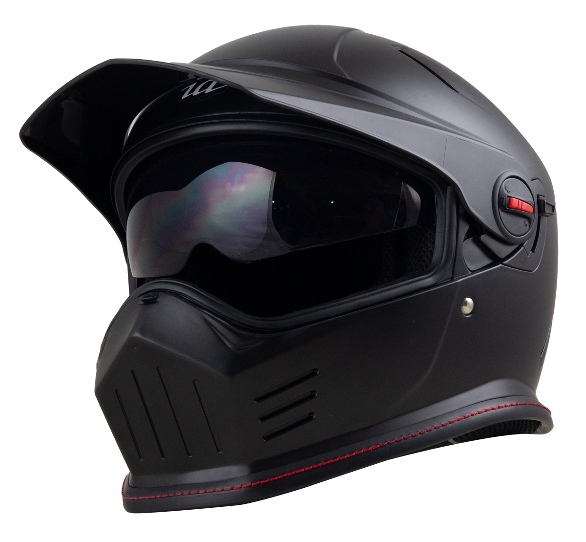 IMMORTAL Old School Matt Black - ID-HELMELS.COM