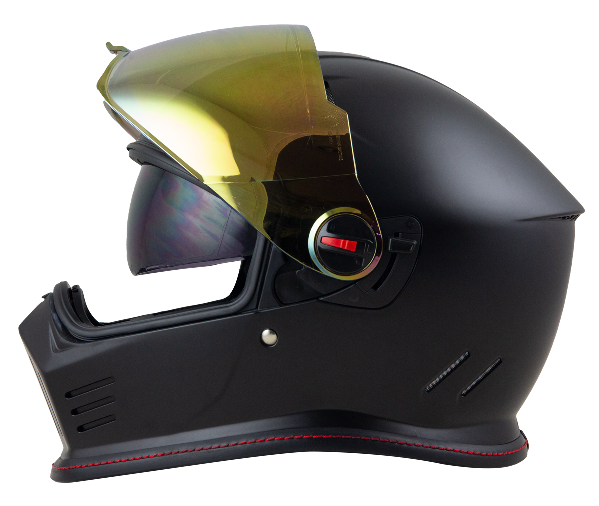 IMMORTAL Old School Matt Black - ID-HELMELS.COM