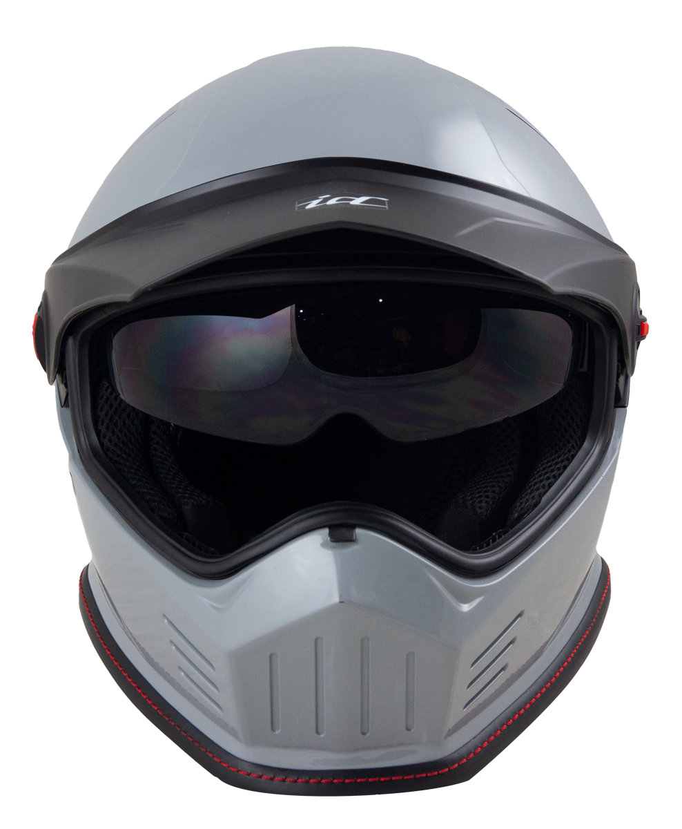 IMMORTAL Old School Grey - ID-HELMELS.COM